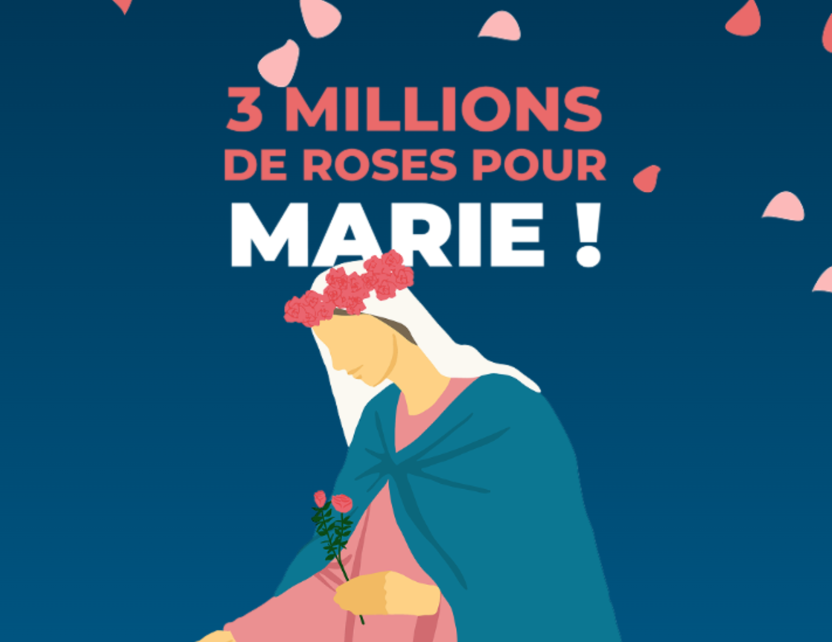 3 millions de roses pour Marie ! - Œuvres Pontificales Missionnaires ...